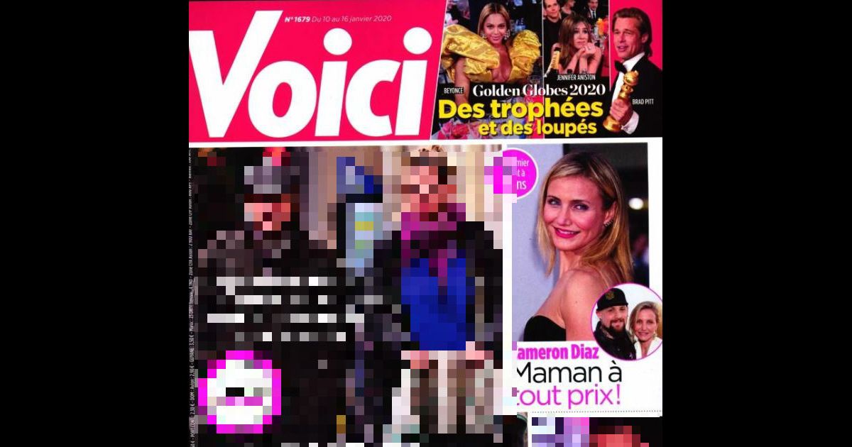 Couverture du magazine Voici, édition du 10 janvier 2020. - Purepeople