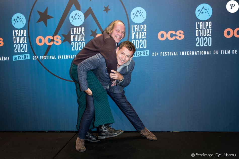 Dany Boon et Philippe Katerine lors du photocall de la soirée d ...