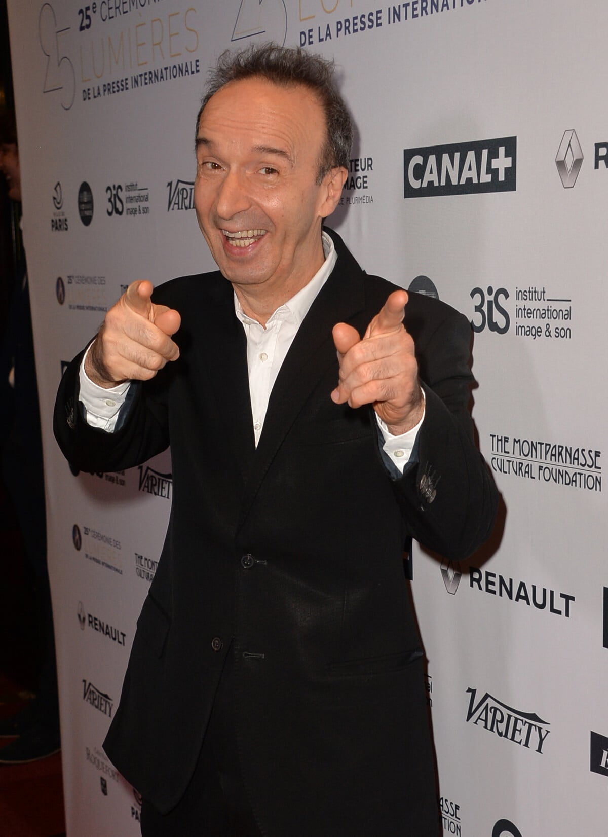 Photo : Roberto Benigni - 25ème cérémonie des Lumières de la Presse ...
