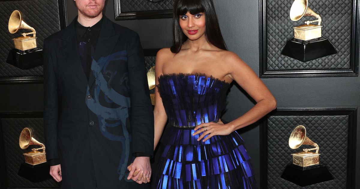 Jameela Jamil, James Blake - 62ème soirée annuelle des Grammy Awards à ...
