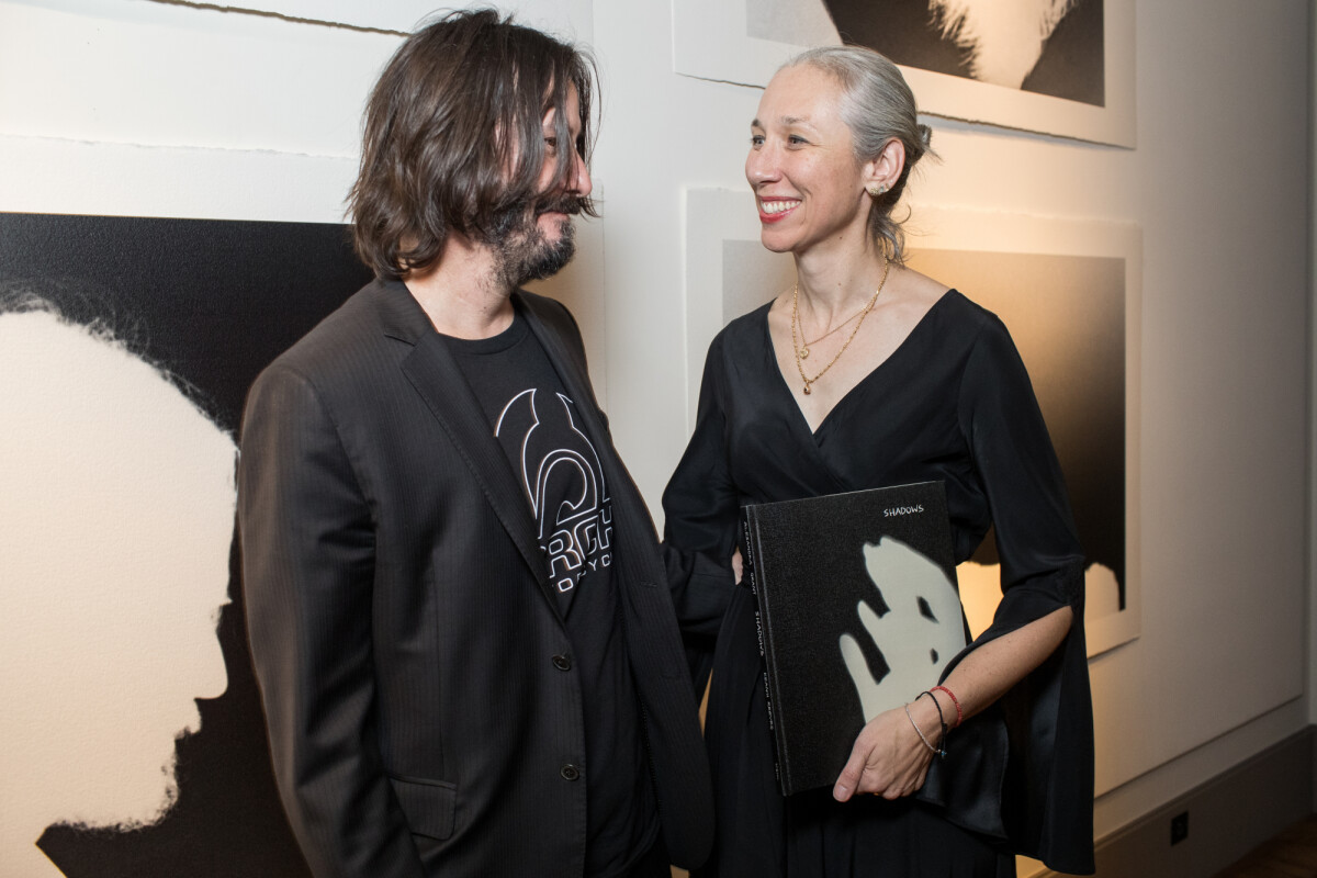 Photo : Exclusif - Alexandra Grant et Keanu Reeves à l'exposition ...