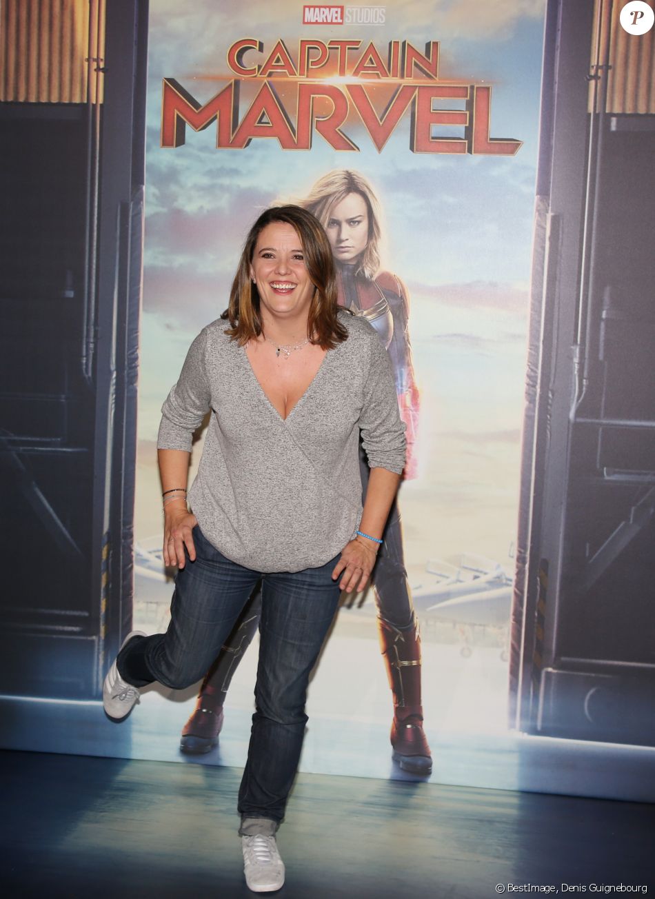 Emilie Lopez - Avant-première du film Captain Marvel au Grand Rex à ...