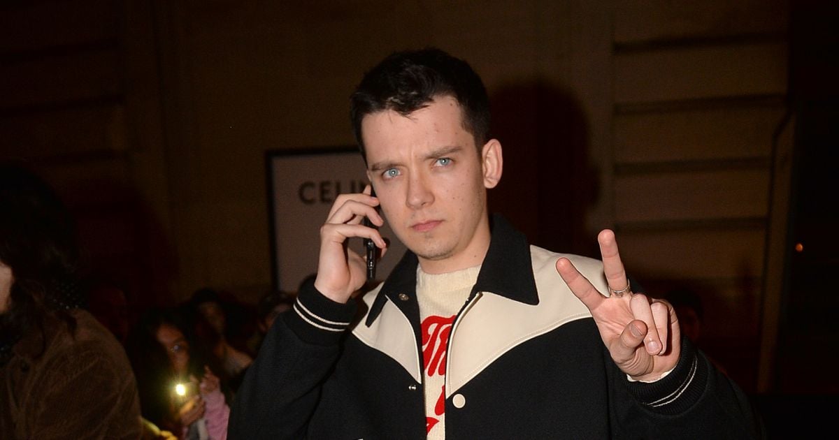 Asa Butterfield au défilé de mode CELINE, collection prêt-à-porter ...