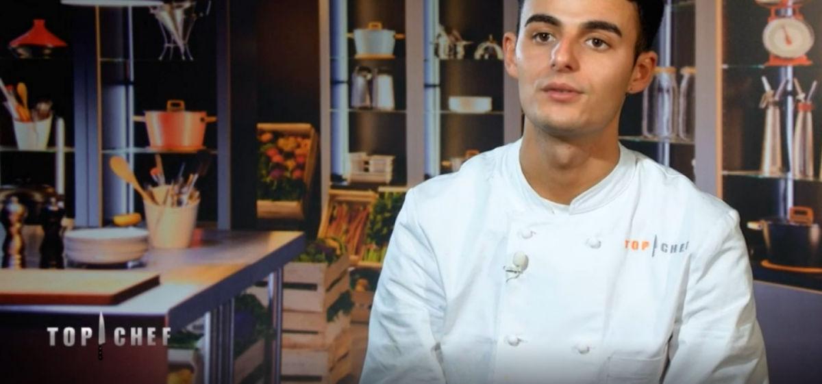 Photo : Diego dans "Top Chef", mercredi 4 mars 2020 sur M6. - Purepeople