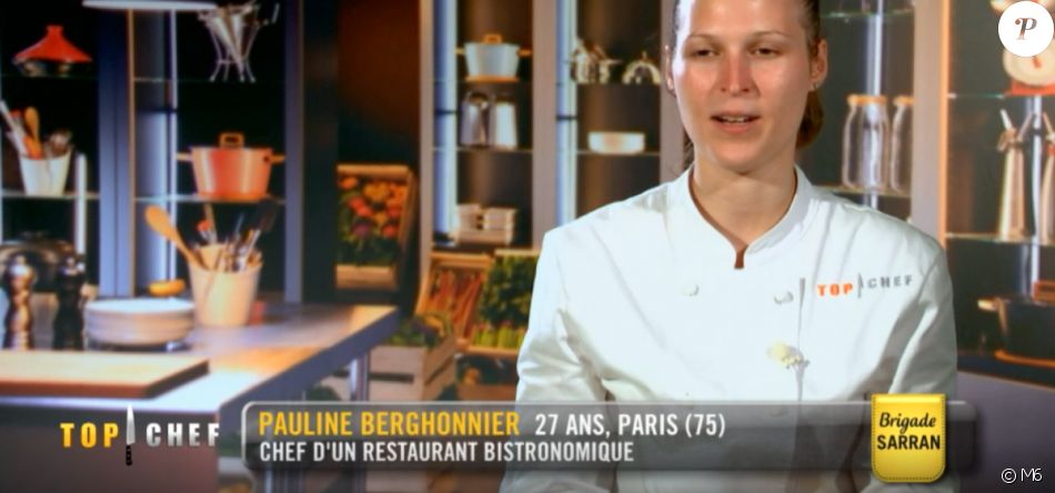 Pauline dans Top Chef, mercredi 4 mars 2020 sur M6. - Purepeople