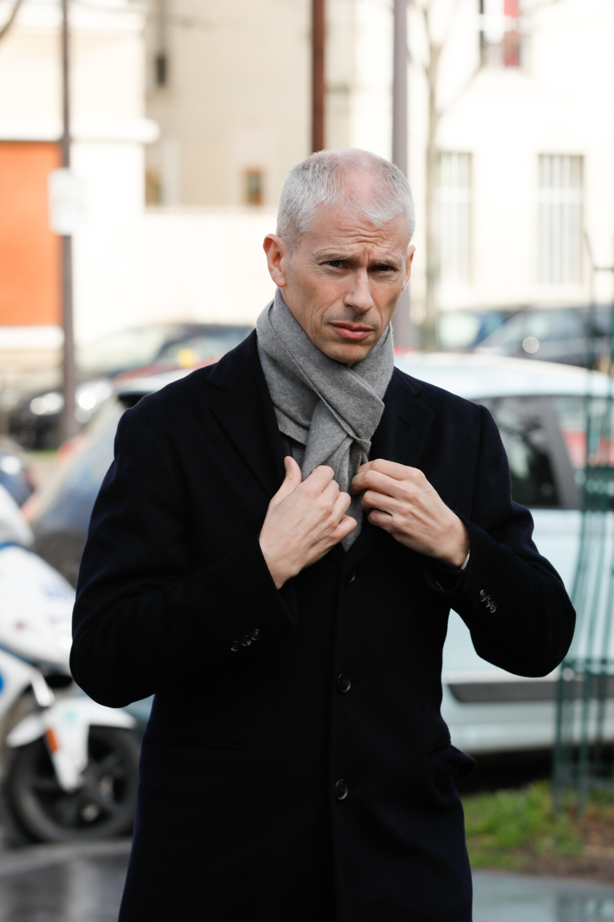 Photo : Exclusif - Franck Riester, ministre de la culture - Arrivées ...