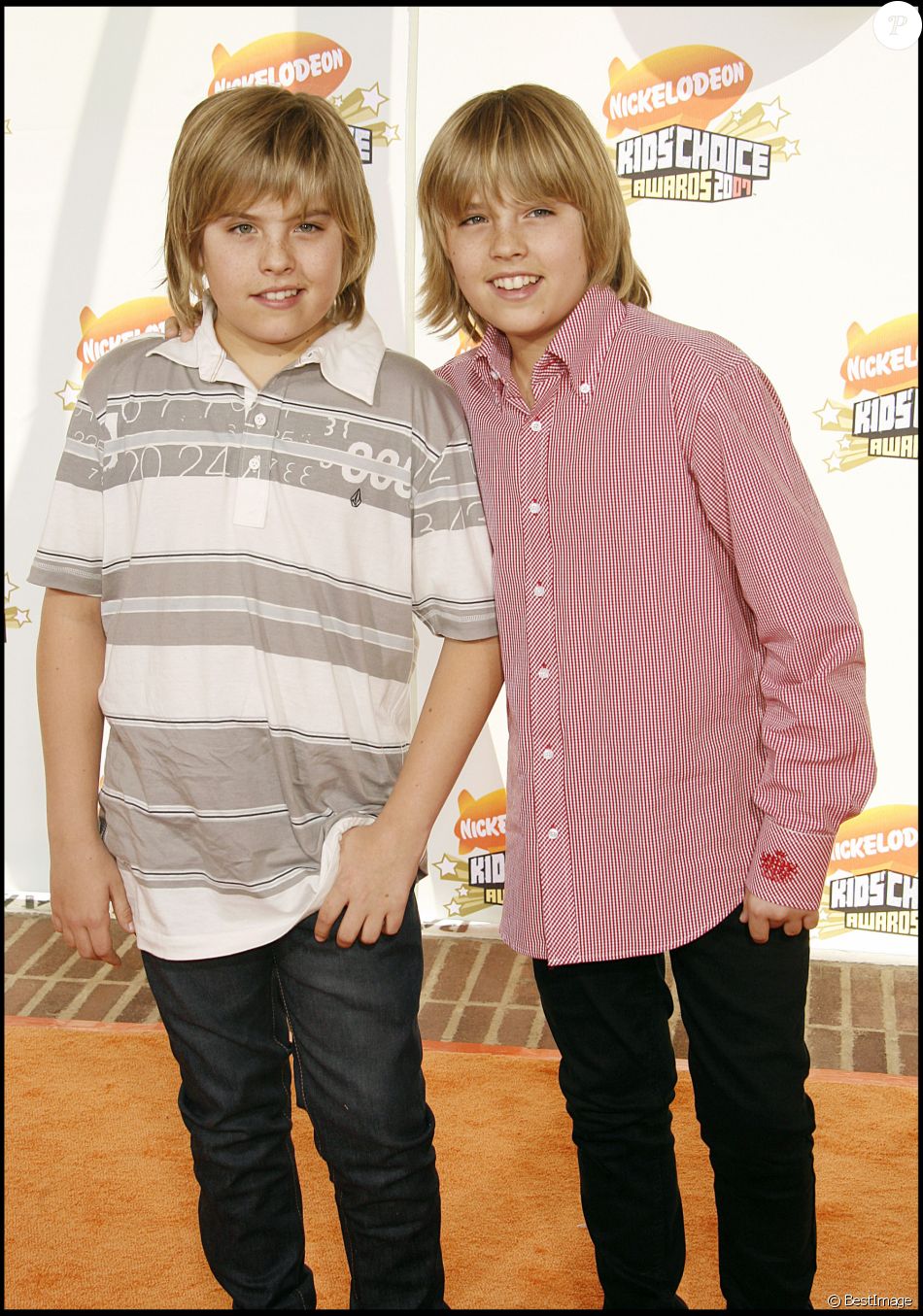 Cole et Dylan Sprouse- 20e soirée des Nickelodeon Kid Choice Awards, le ...
