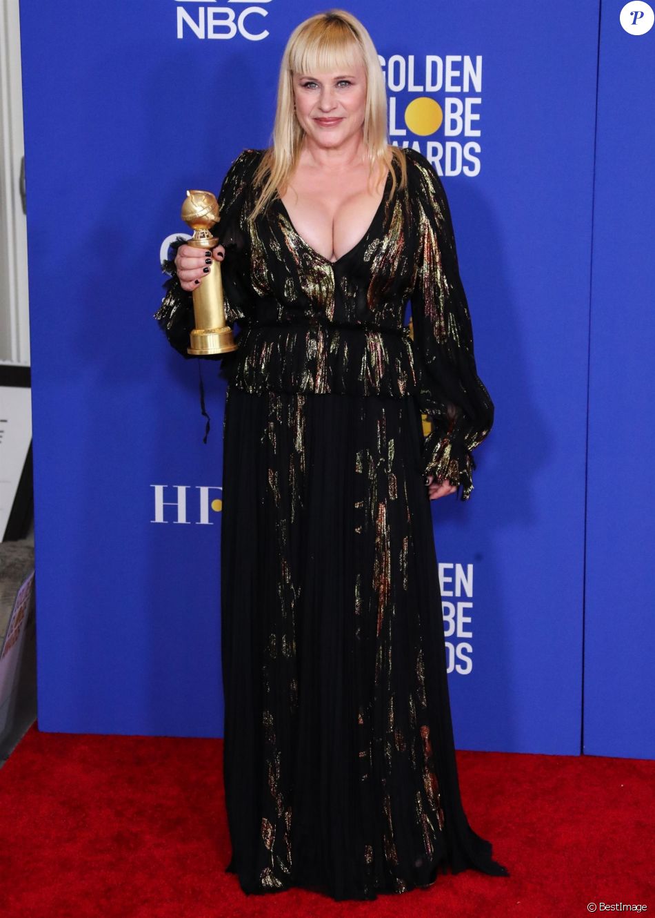 Patricia Arquette à la 77ème cérémonie annuelle des Golden Globe Awards ...