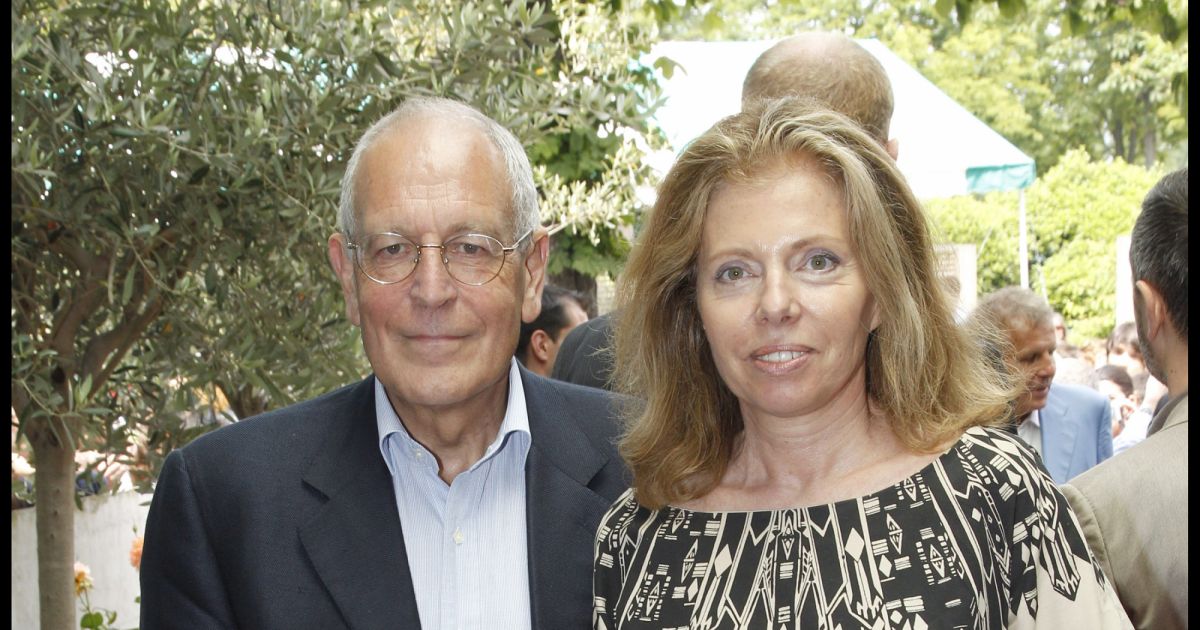 Patrick Le Lay et sa femme Dominique lors de la finale de Roland-Garros ...