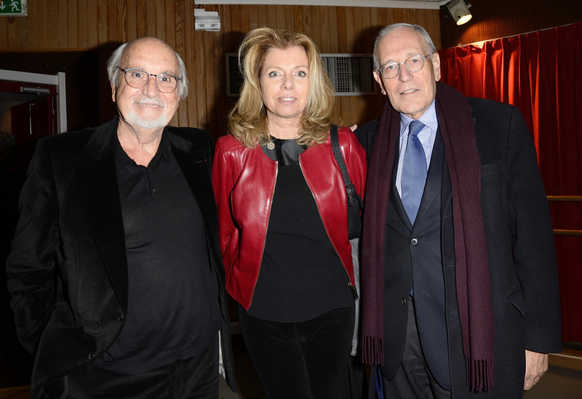 Photo : Jean-Louis Livi avec Patrick Le Lay et sa femme Dominique lors ...