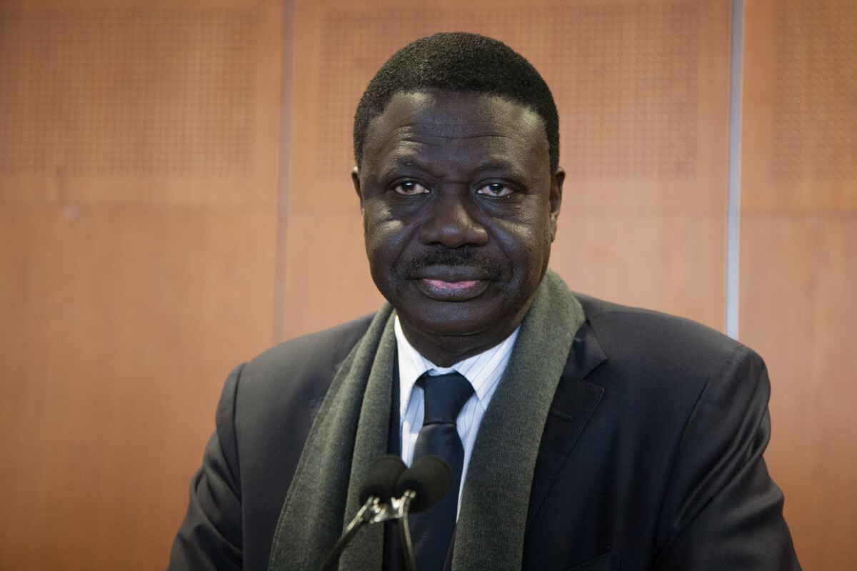 Photo : Pape Diouf, ancien journaliste et président du club de football ...