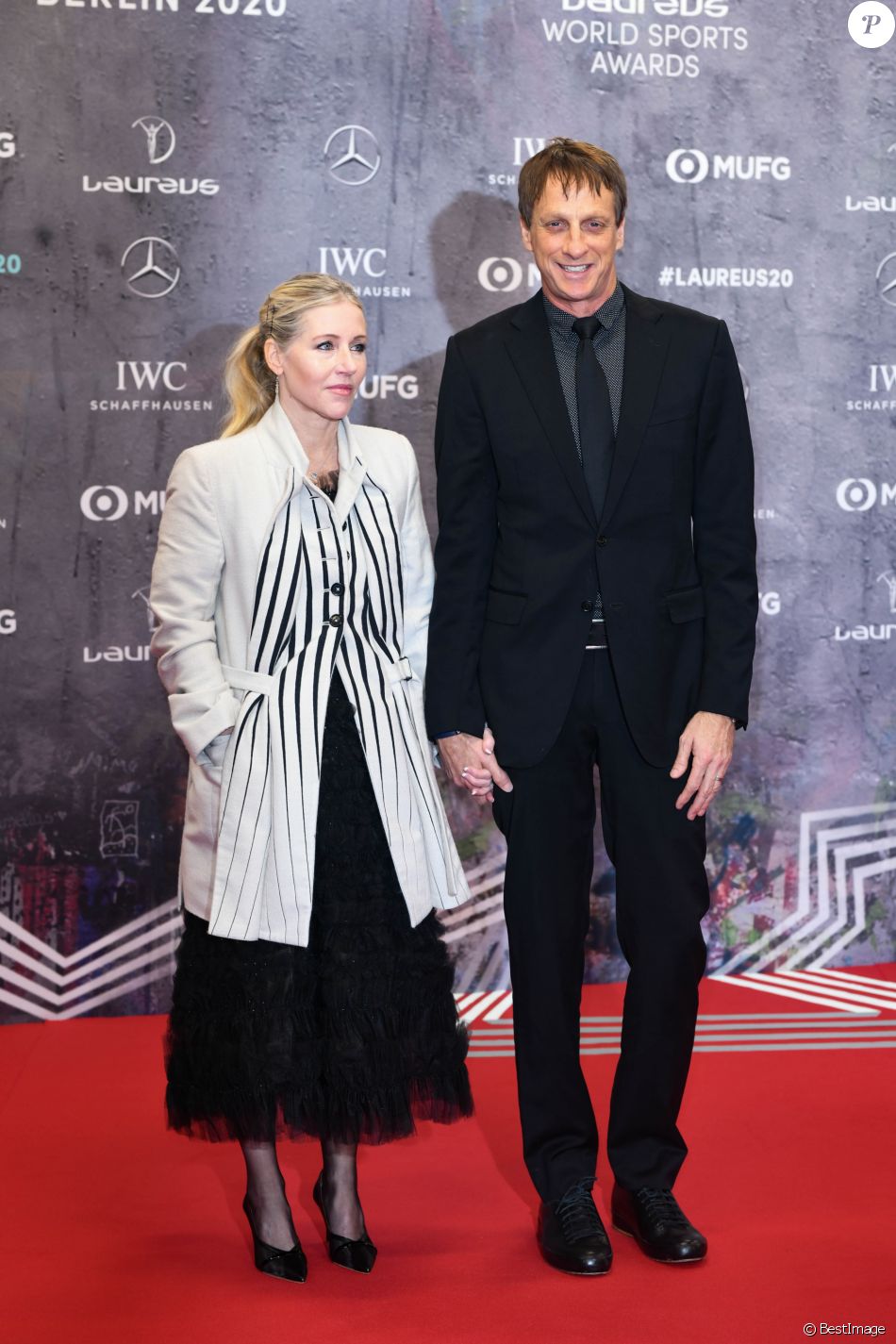 Tony Hawk et son épouse Catherine Goodman à la 20ème cérémonie des ...