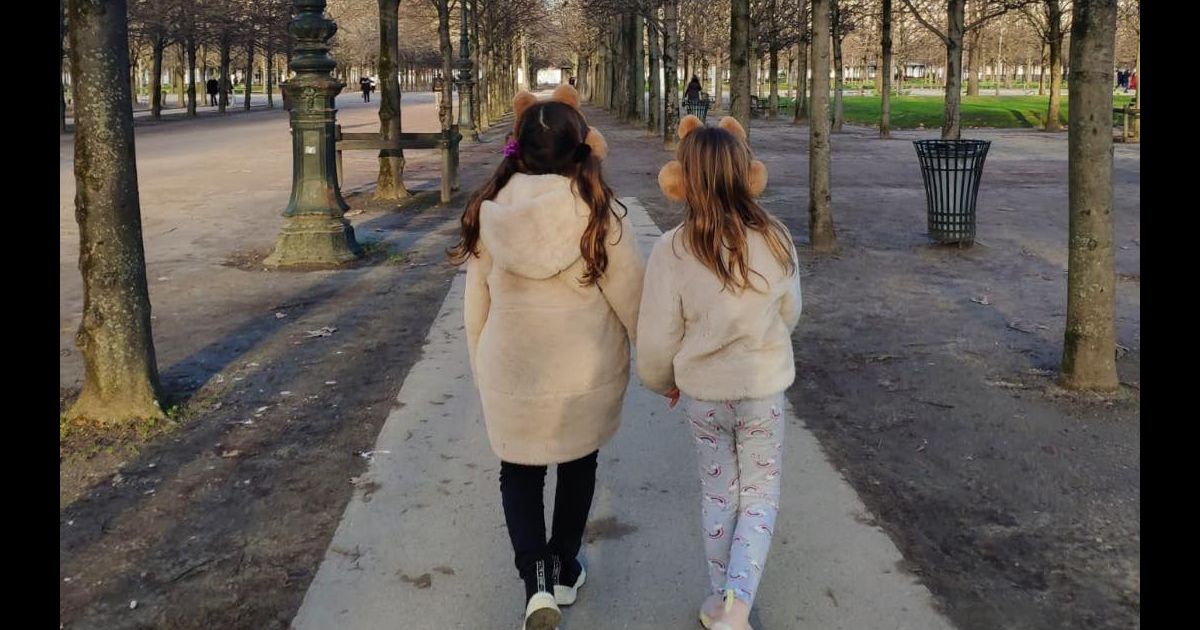 Marc-Olivier Fogiel a publié une photo de ses filles Mila et Lily sur ...