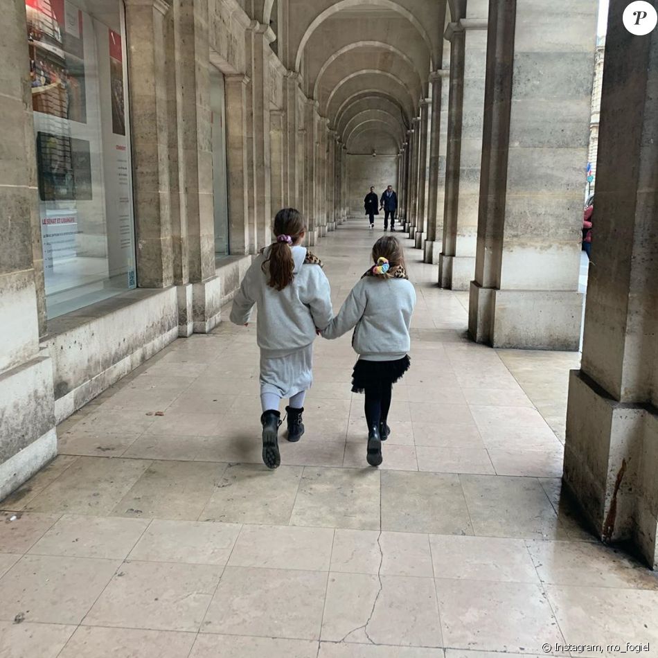 Marc-Olivier Fogiel a publié une photo de ses filles Mila et Lily sur ...
