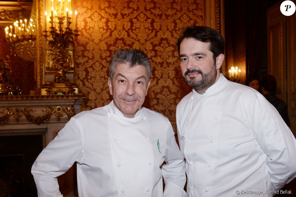 Régis Marcon chef du restaurant Régis & Jacques Marcon et Jean-François ...