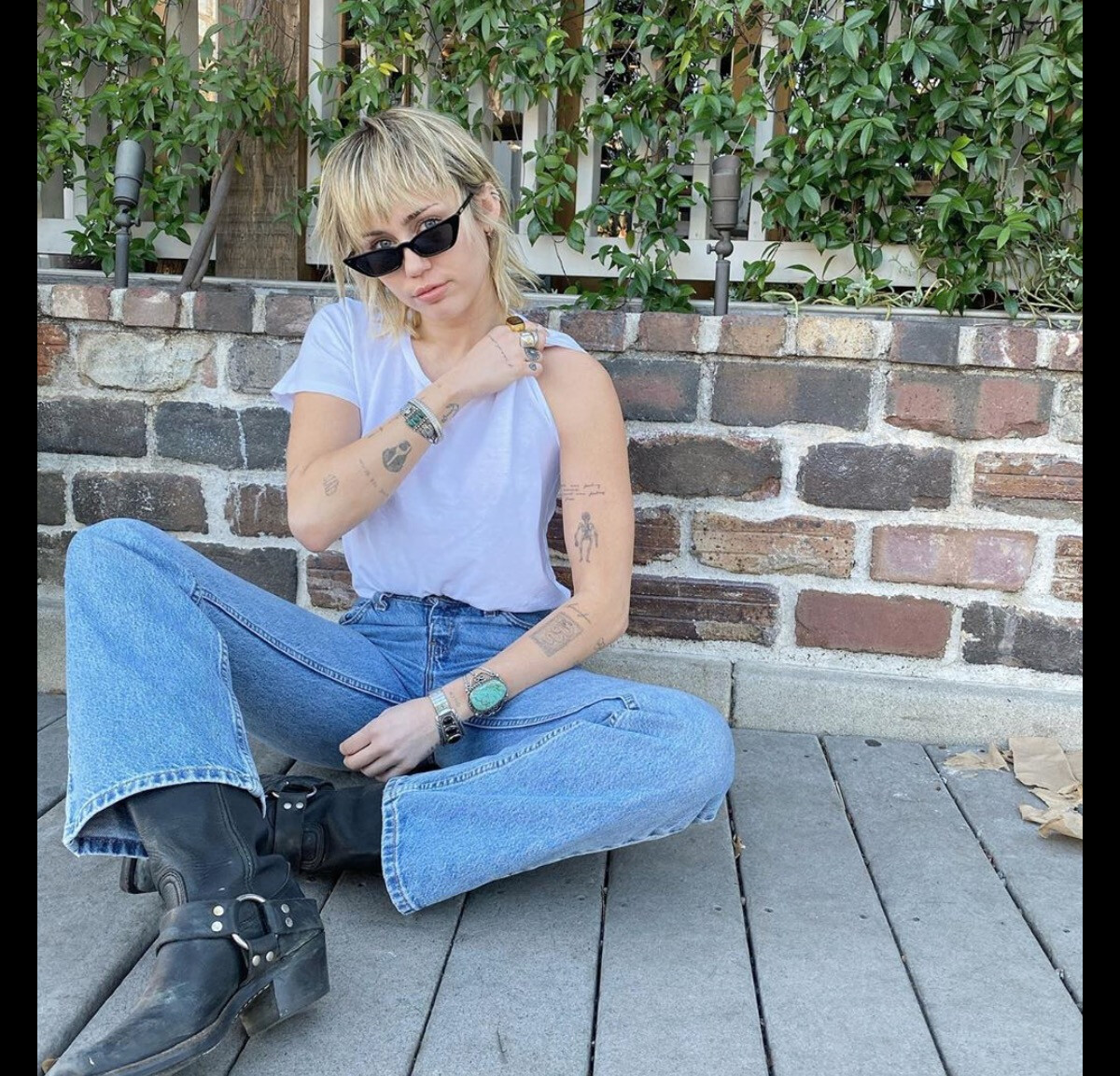 Photo : Miley Cyrus sur Instagram. Le 6 janvier 2020. - Purepeople