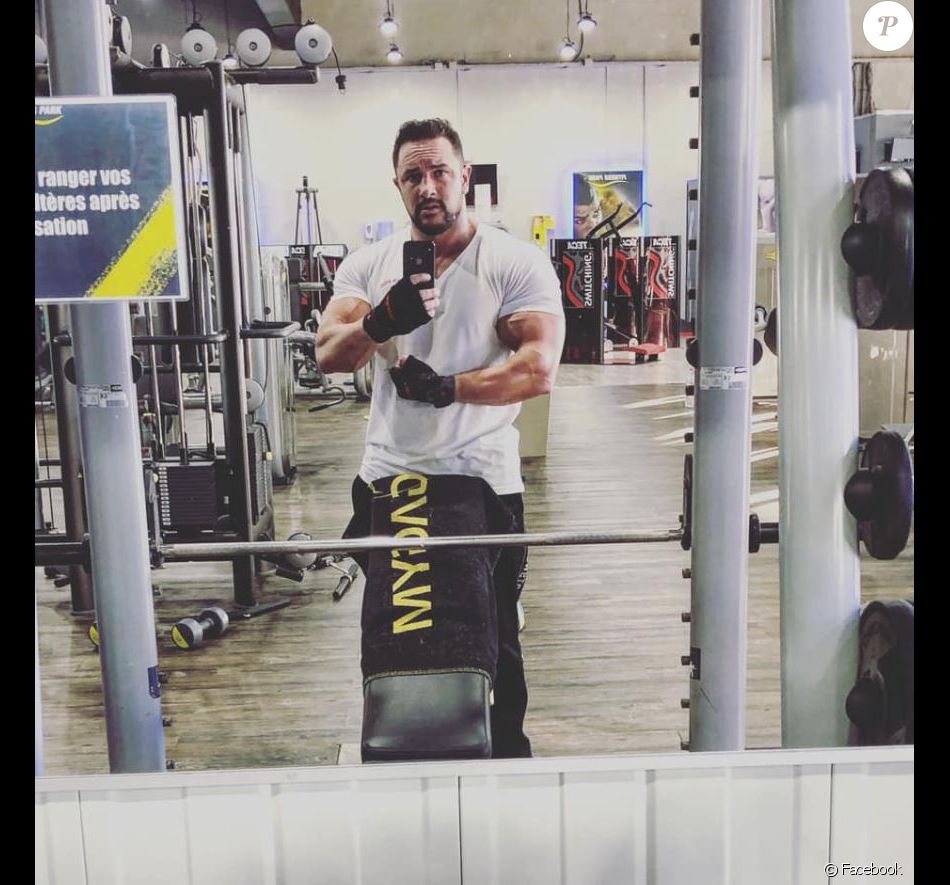 Cyril André, alias Mister Boo, à la salle de sport, janvier 2020 ...