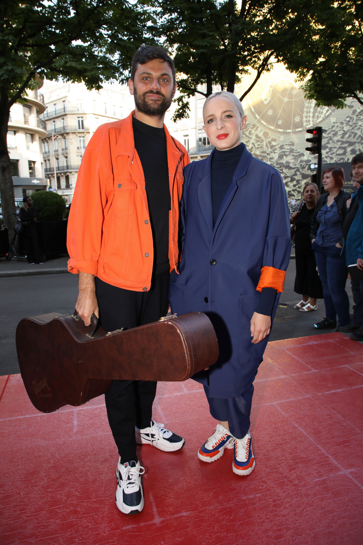 Photo : Madame Monsieur (Emilie Satt, Jean-Karl Lucas) aux arrivées de ...