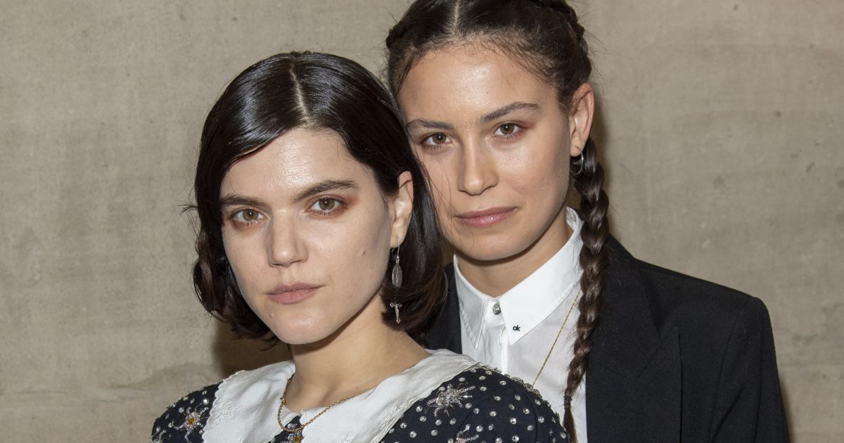 Soko (Stéphanie Sokolinski) et sa compagne Stella Leoni - Dîner du ...