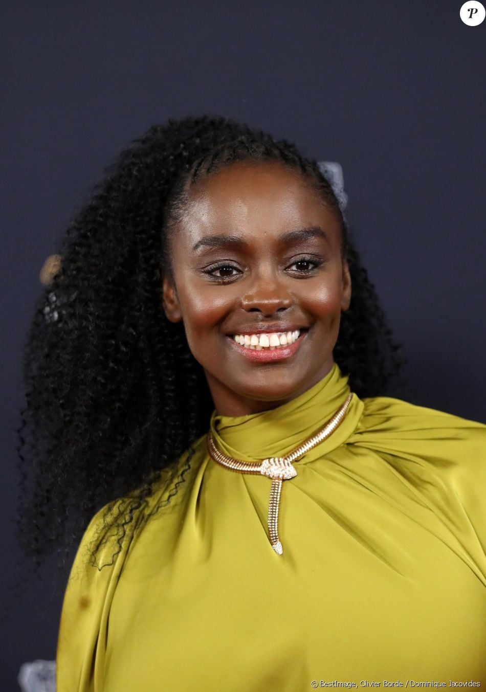 Aïssa Maïga lors du photocall lors de la 45e cérémonie des César à la ...