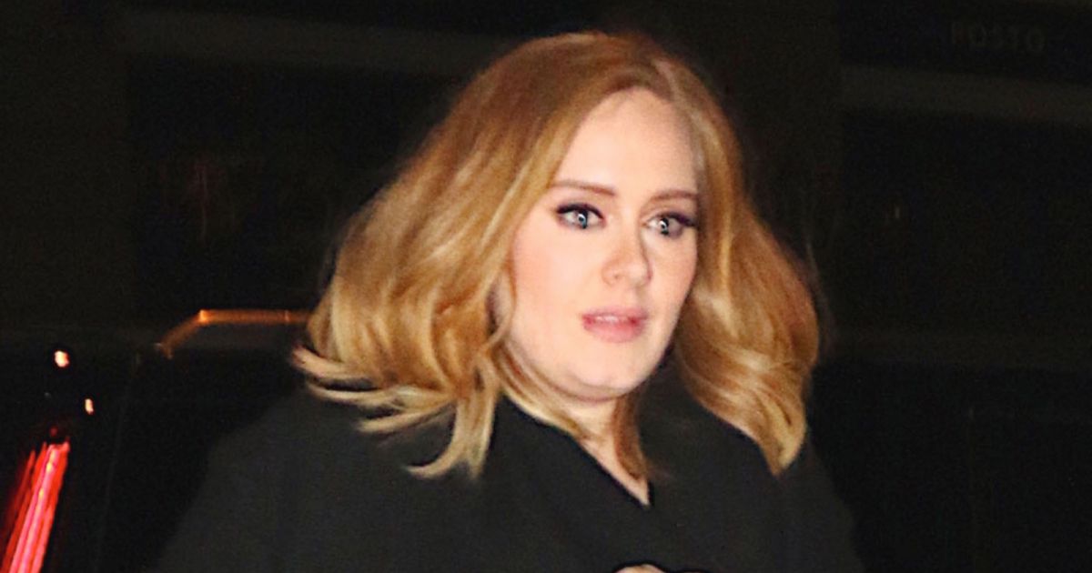 La chanteuse Adele arrive au Morimoto restaurant au Chelsea Market à ...