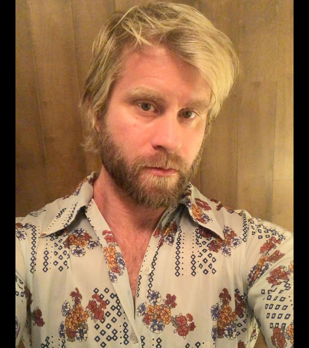 Photo : Craig Ramsay en mode selfie sur Instagram, avril 2020 - Purepeople
