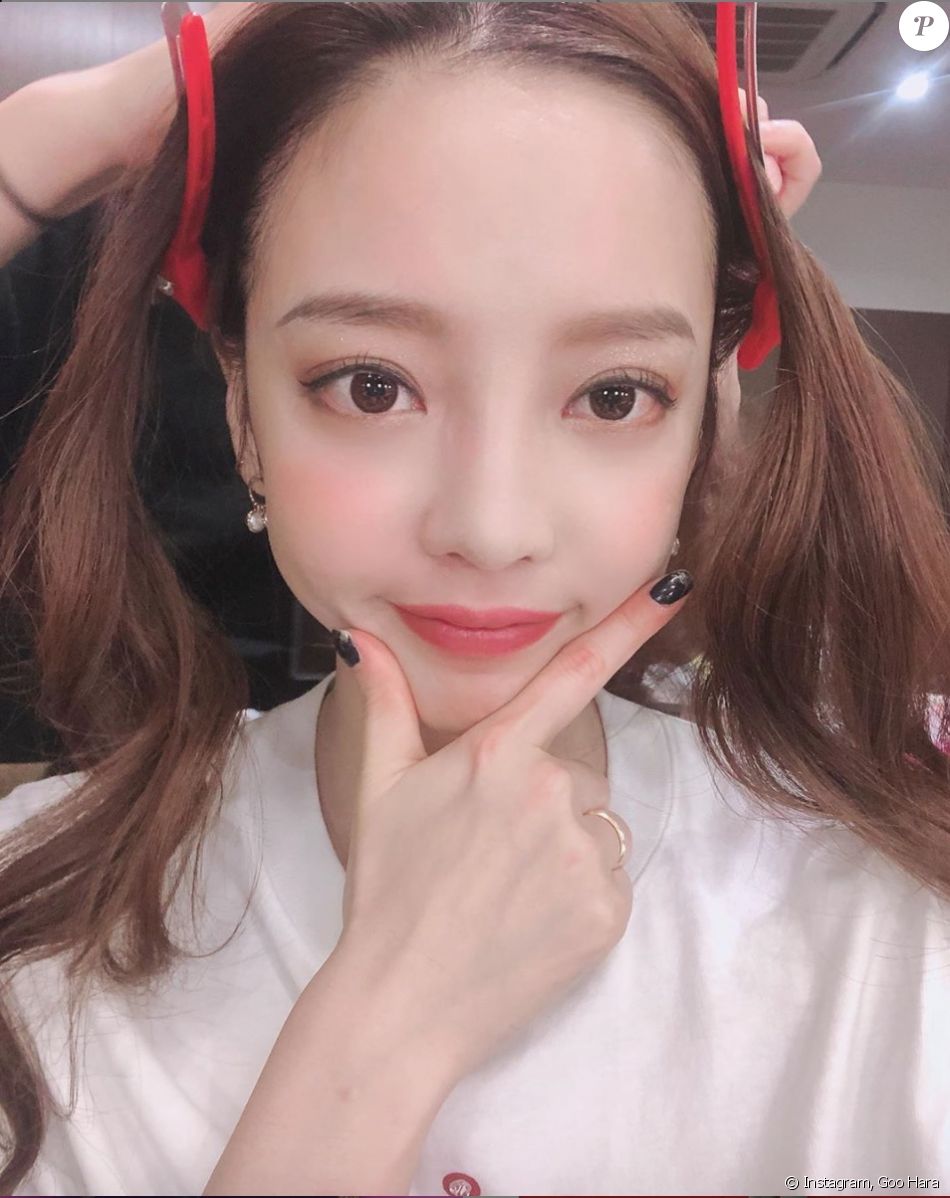 Goo Hara sur Instagram. Le 17 novembre 2019. - Purepeople