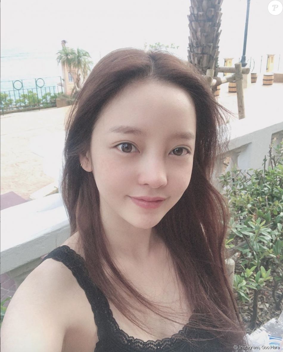 Goo Hara sur Instagram. Le 31 octobre 2019. - Purepeople