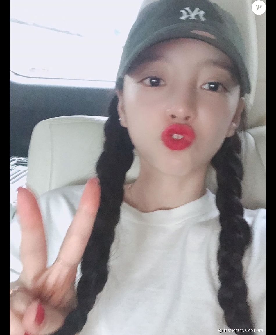 Goo Hara sur Instagram. Le 28 juillet 2019. - Purepeople