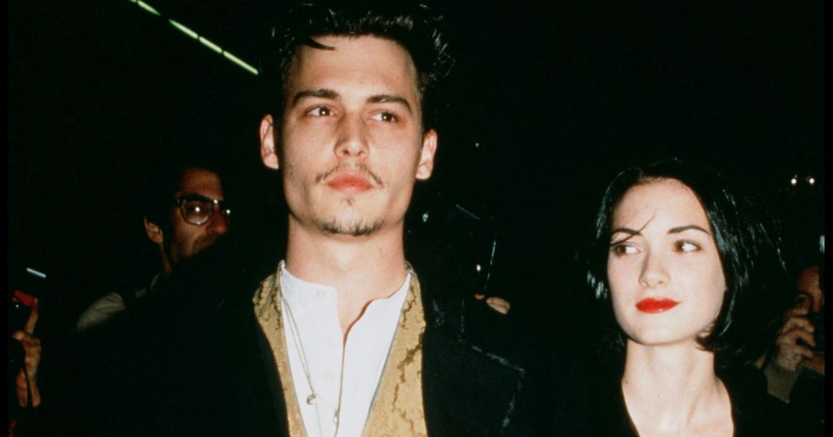 Johnny Depp et Winona Ryder en 1992. - Purepeople