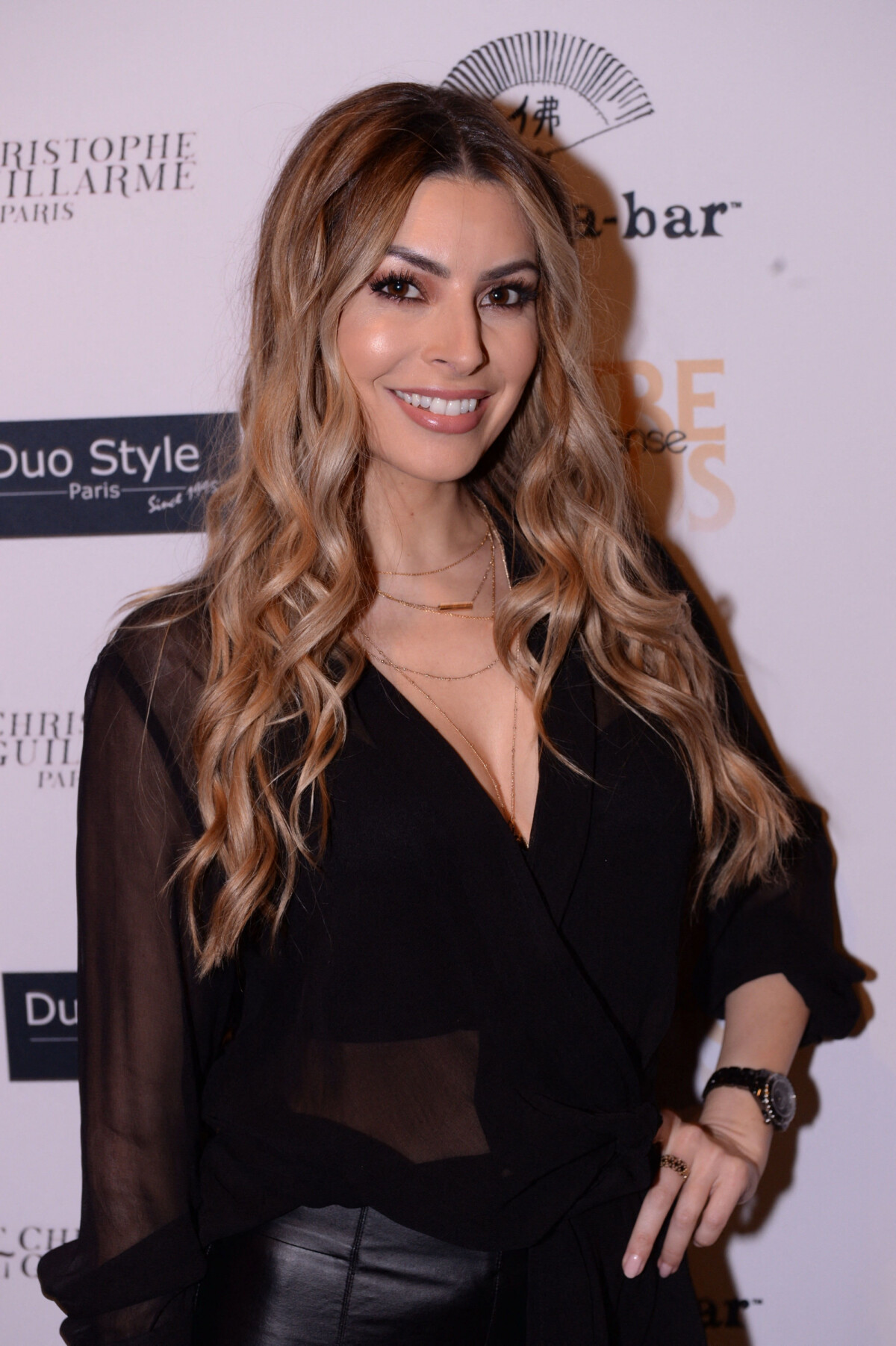 Photo : La danseuse Candice Pascal lors du cocktail de lancement de la ...