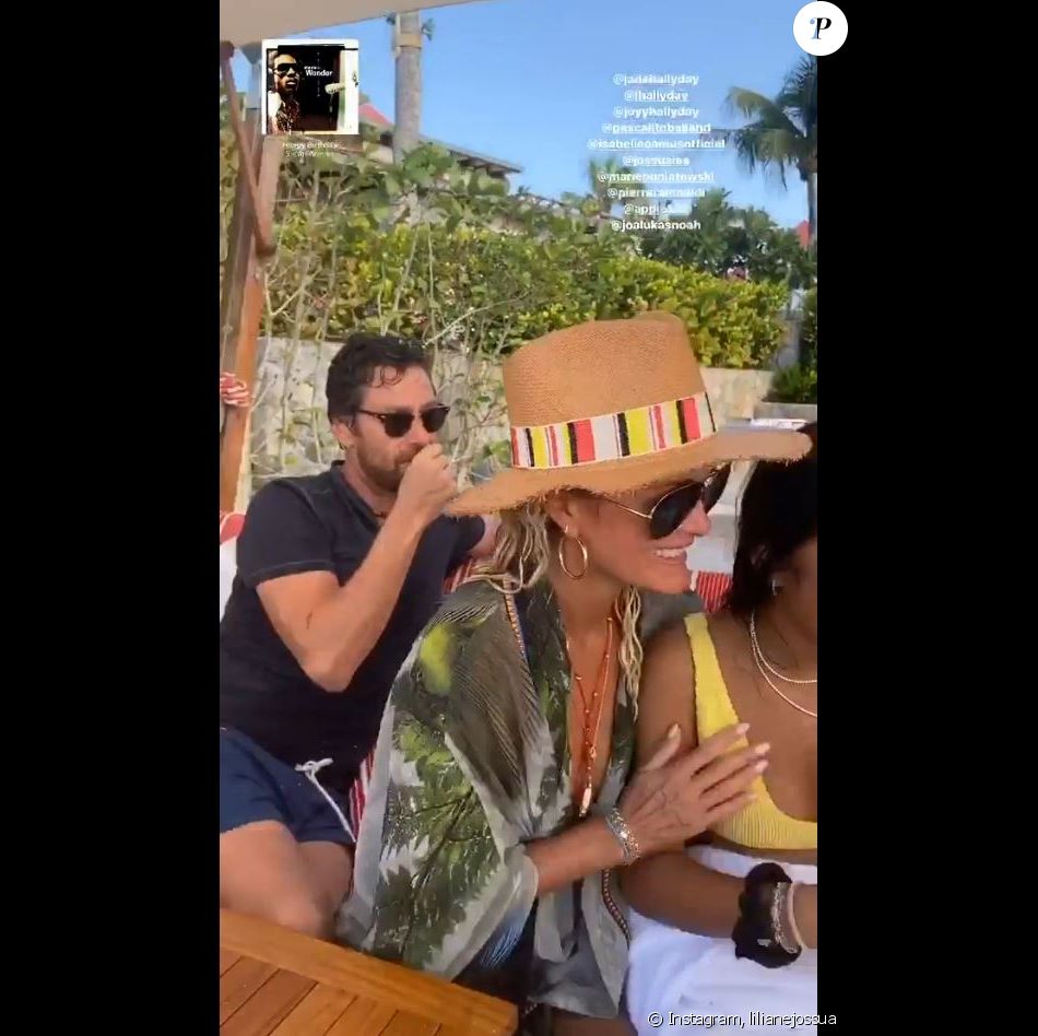 Laeticia Hallyday et Pascal Balland sont réunis à Saint-Barthélemy. Ils ...