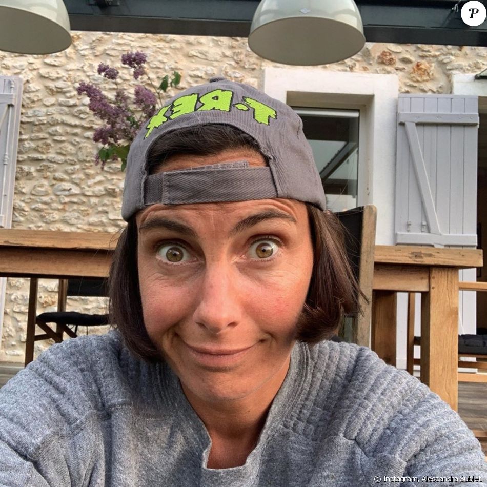 Alessandra Sublet sur Instagram. Le 19 avril 2020. - Purepeople