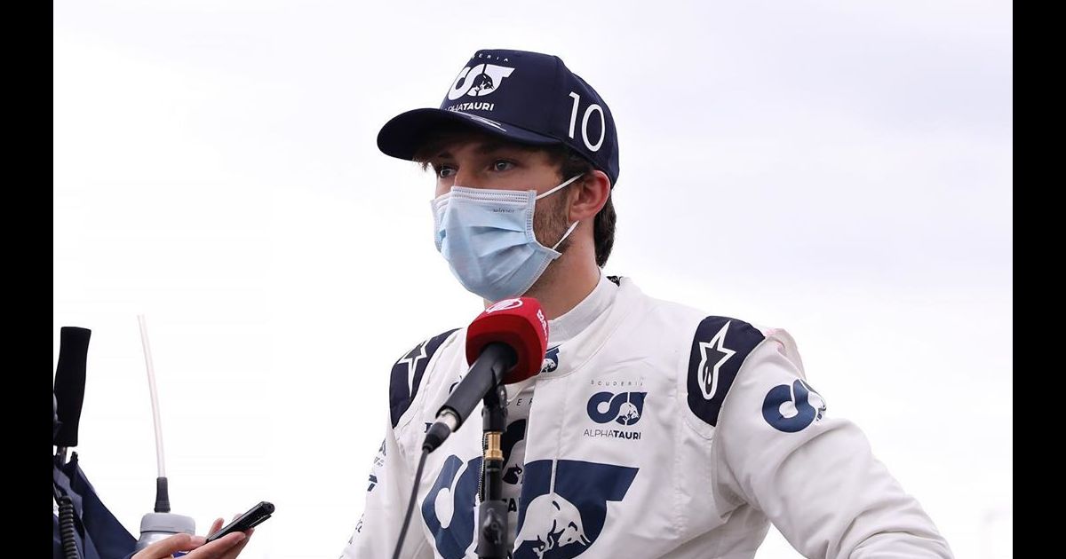 Pierre Gasly le 19 juillet 2020 sur Instagram. - Purepeople