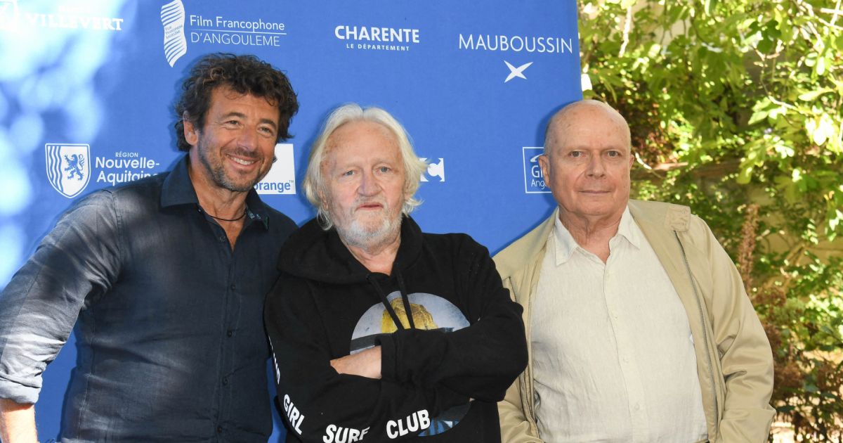 Patrick Bruel, Niels Arestrup et Bernard Stora - Photocall du film ...