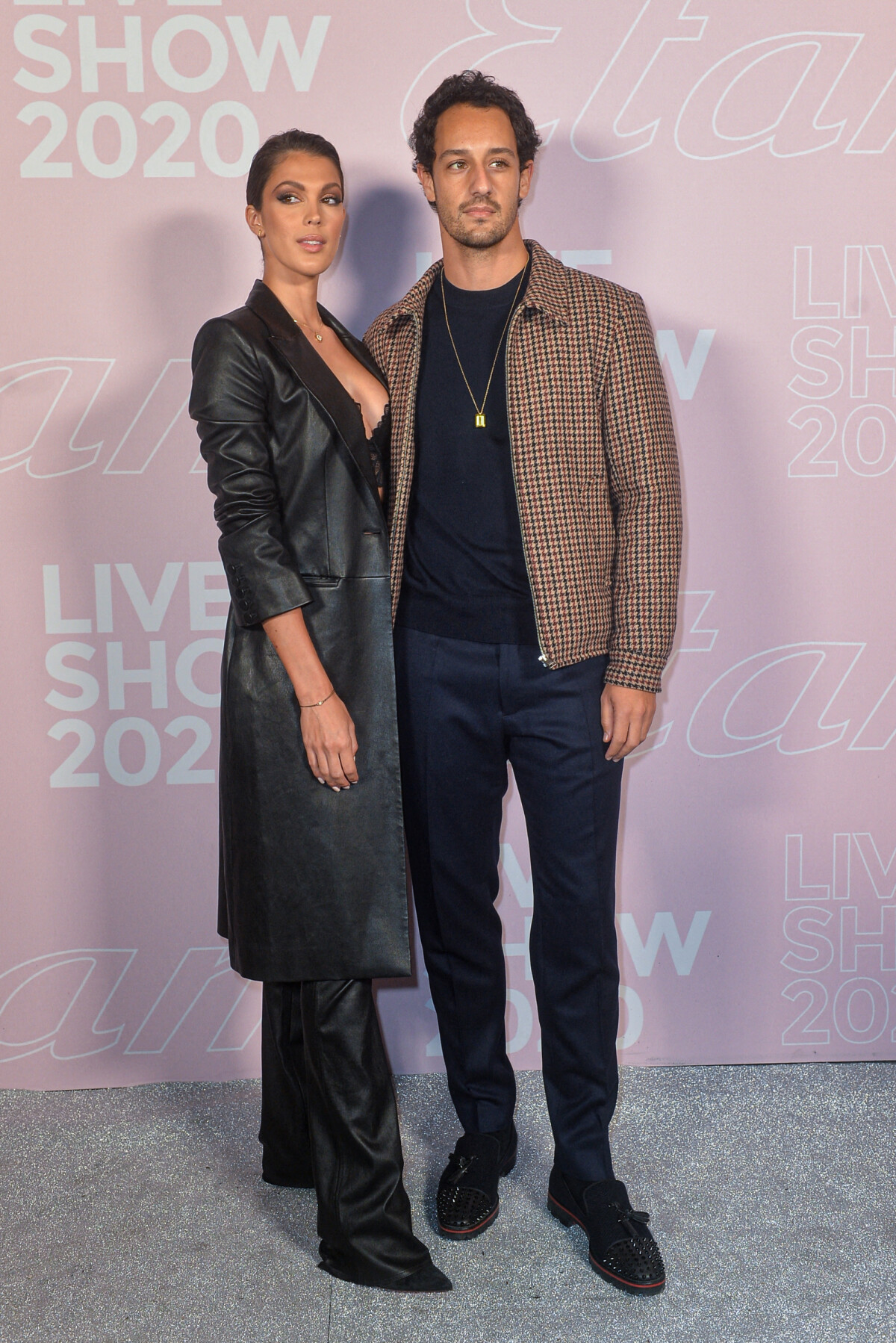 Photo : Iris Mittenaere et Diego El Glaoui - Photocall du défilé Etam ...