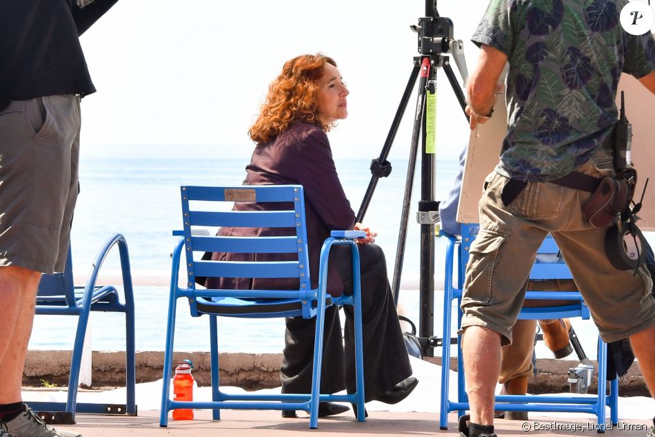 Isabel Otero et Hubert Roulleau sur le tournage de la série Crimes ...