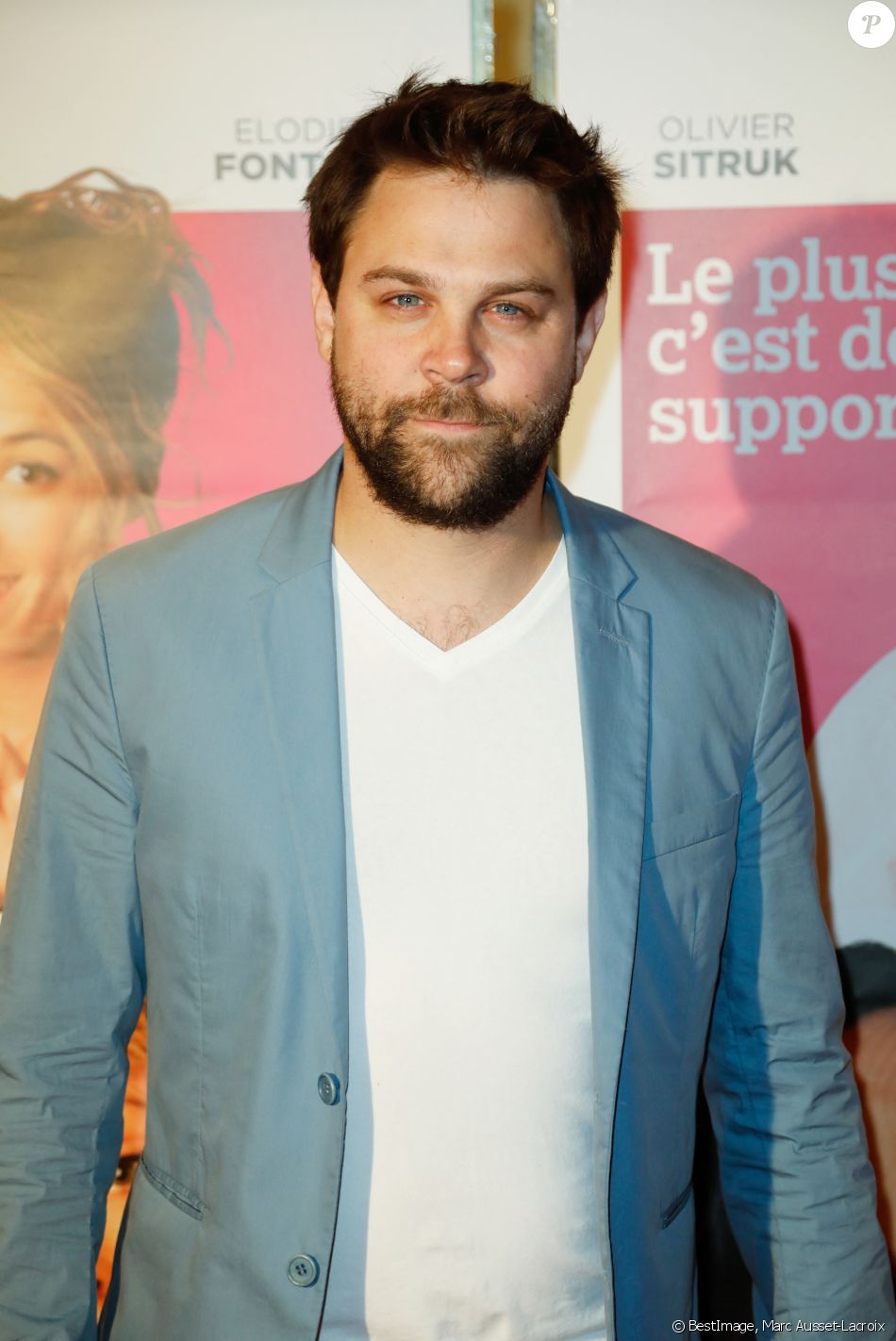 Arthur Jugnot à l'avant-première du film Venise sous la Neige au cinéma ...