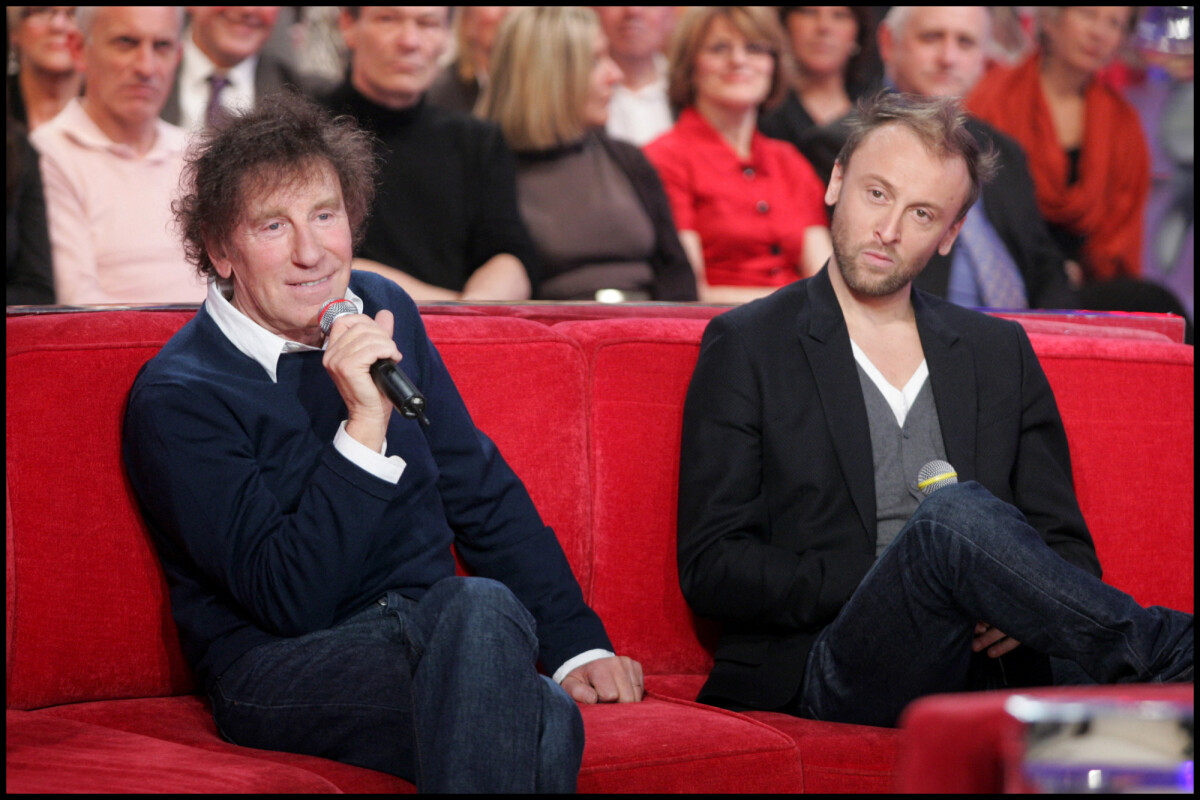 Photo : Alain Souchon et son fils Pierre Souchon dans l'émission ...