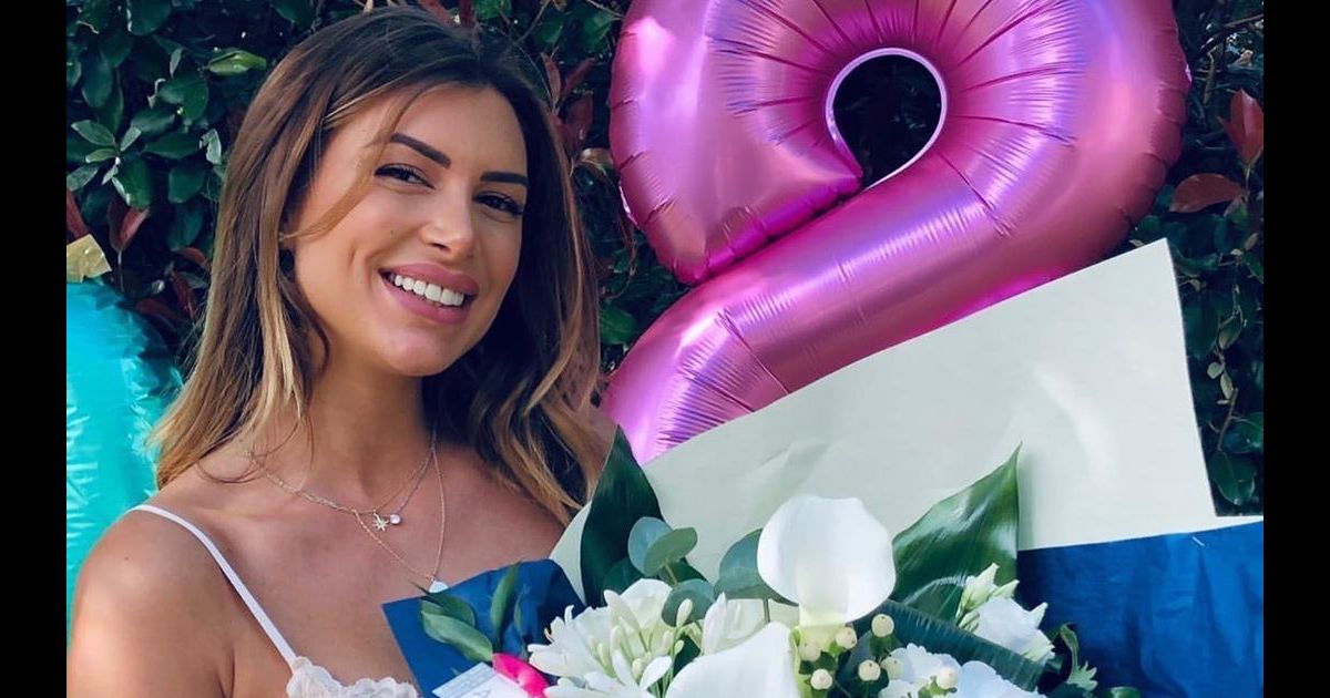 Maeva Martinez le jour de ses 28 ans, le 21 juin 2020, sur Instagram ...