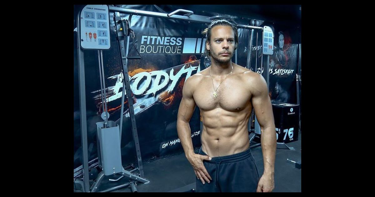 Pierre-Jean Cabrières musclé sur Instagream, décembre 2020 - Purepeople