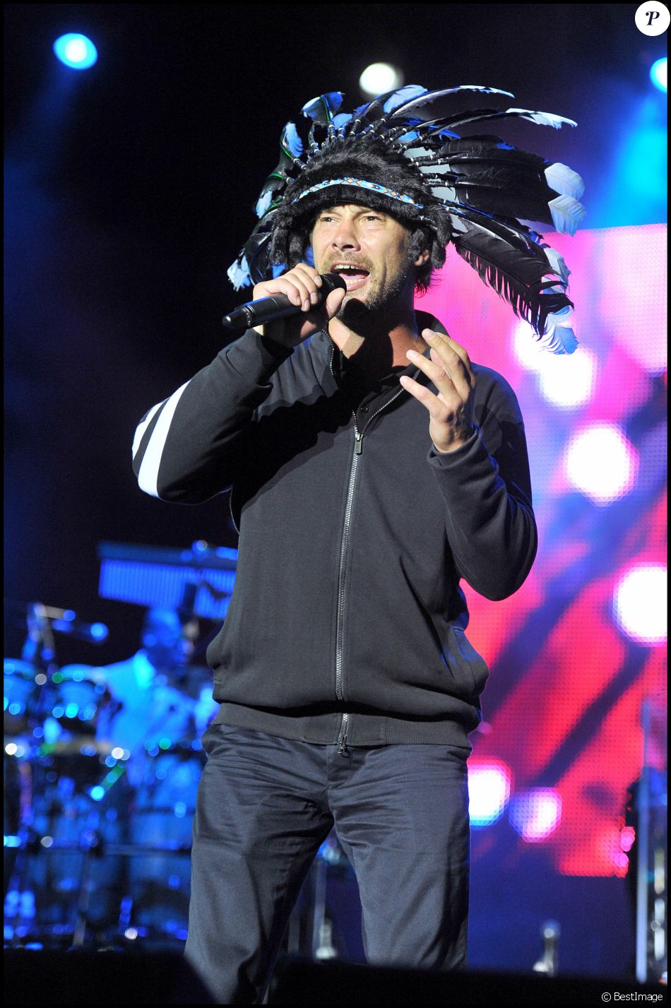 Jay Kay - Concert de Jamiroquai au Festival Paleo à Nyon. - Purepeople