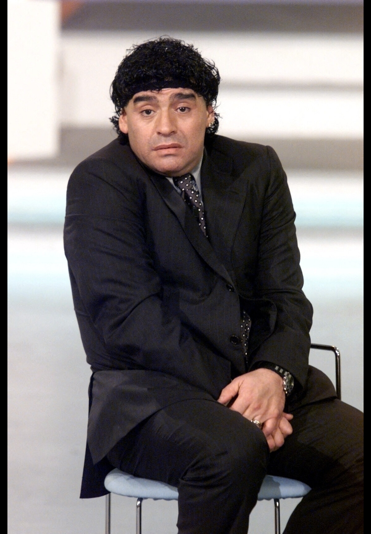 Photo : Archives - Exclusif - Diego Maradona dans l'émission RAI1 "DOVE ...