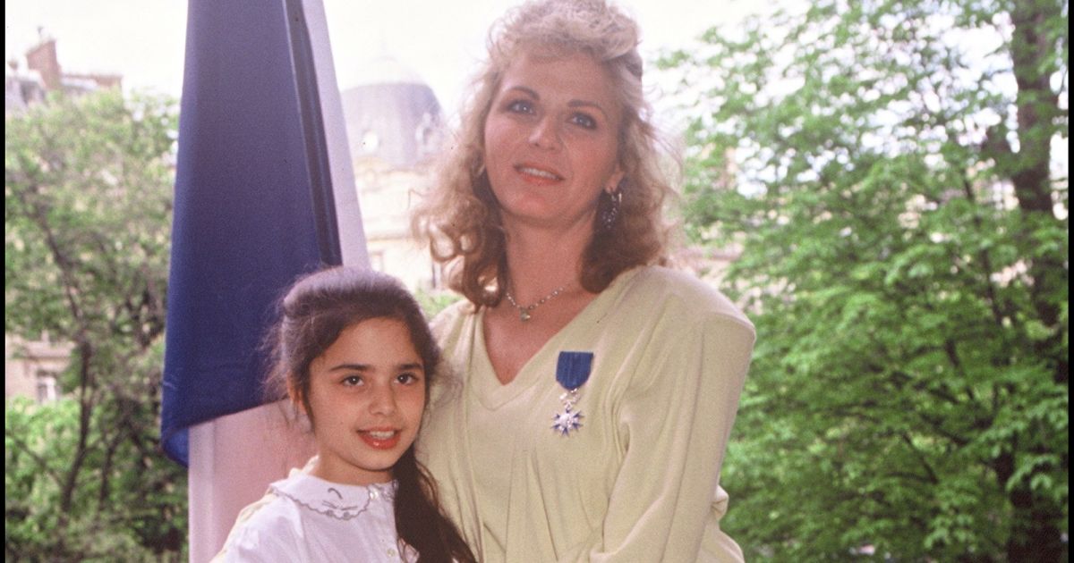 Jeane Manson et sa fille Shirel en 1988. - Purepeople