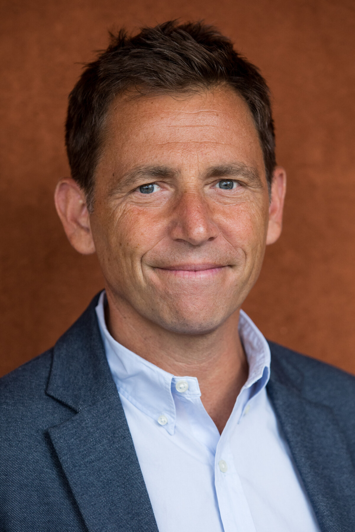 Photo : Daniel Riolo au village lors des internationaux de France de ...