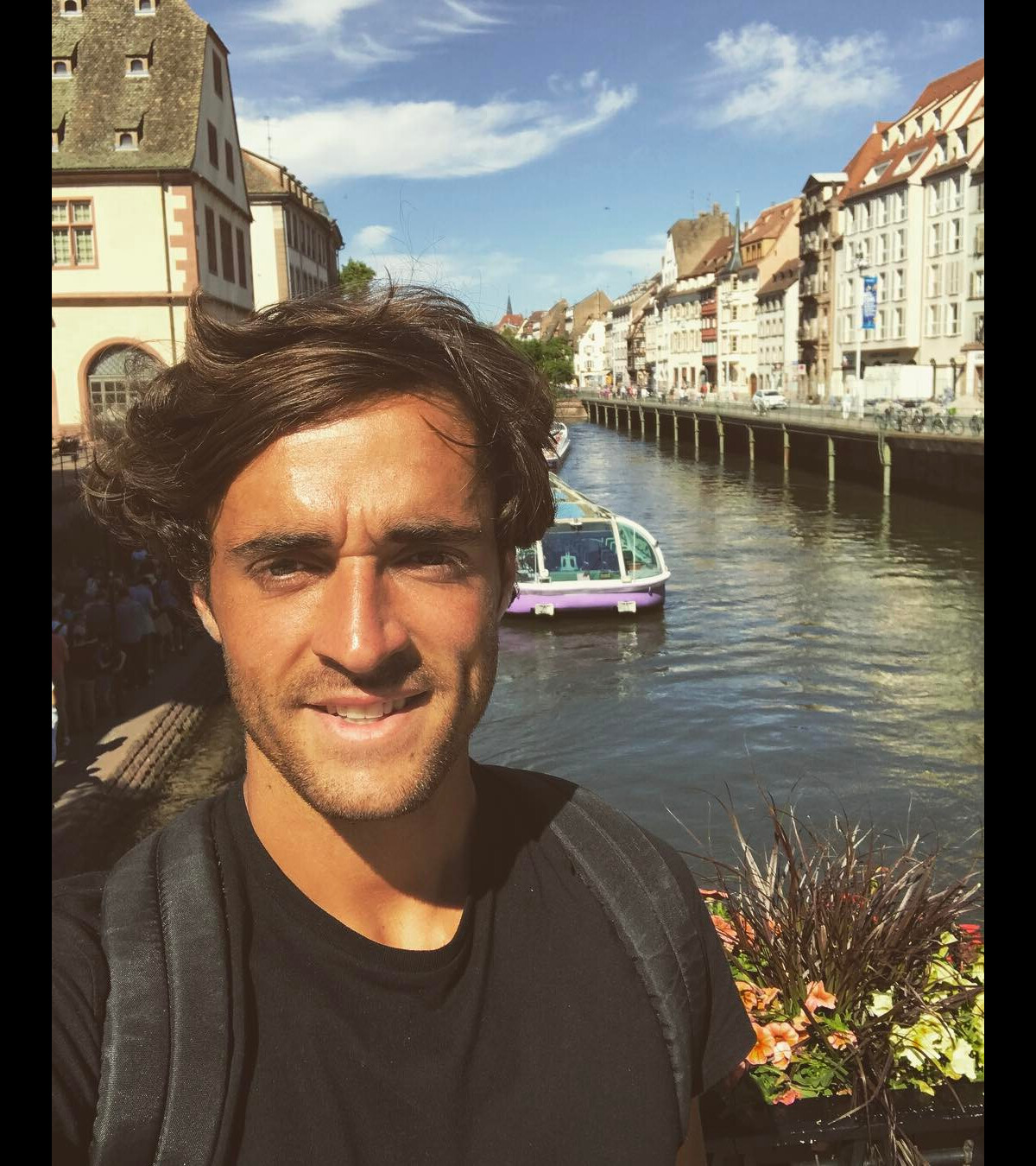 Photo : Pierre-Louis de "Pékin Express 2021" à Strasbourg, en 2017 ...