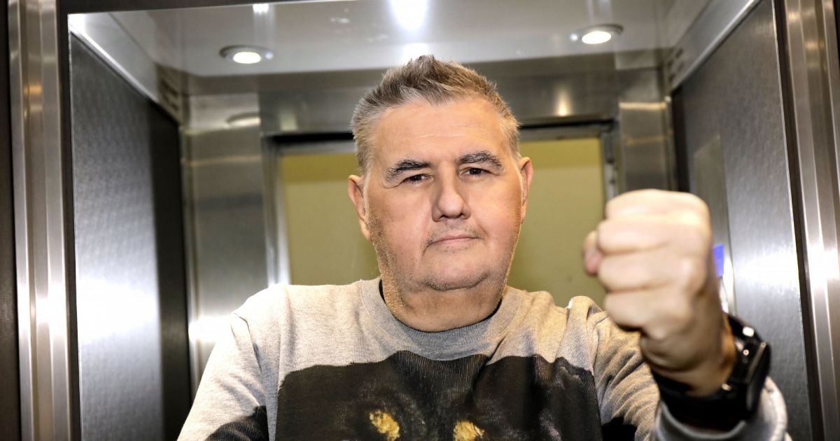 Portrait de Pierre Ménès. Le 22 octobre 2019 - Purepeople