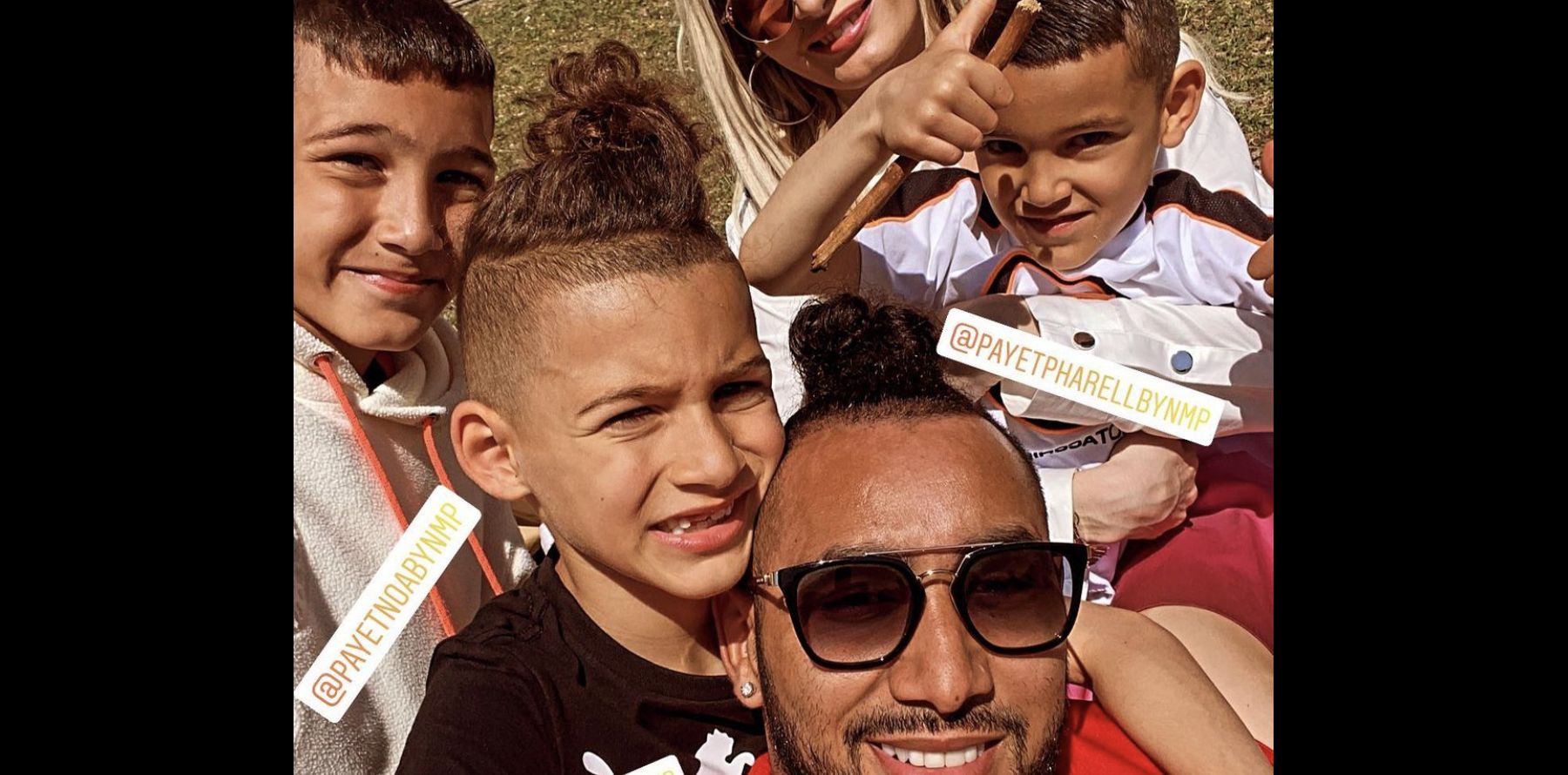 Dimitri Payet : Journée détente avec ses fils et sa femme, mais sans la ...