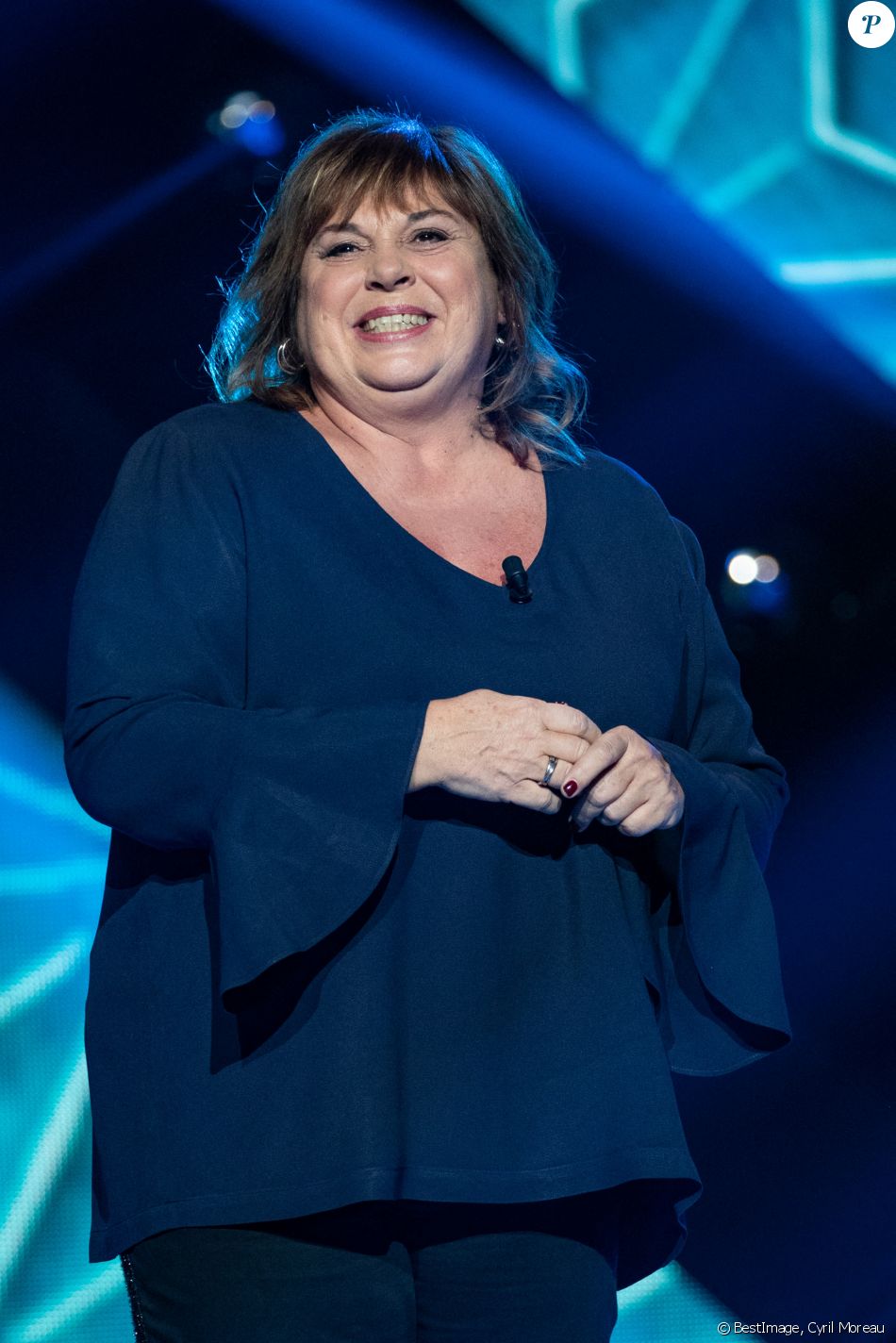 Exclusif - Michèle Bernier - Enregistrement de l'émission Le grand show ...