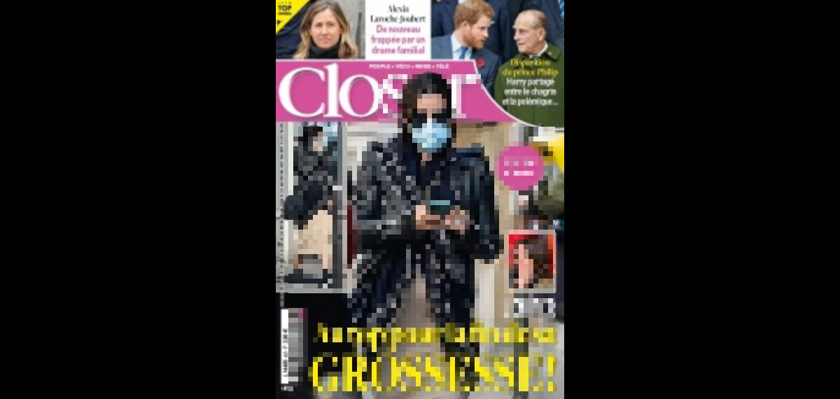 Photo : Couverture du nouveau magazine "Closer" sorti le 16 avril 2021 ...
